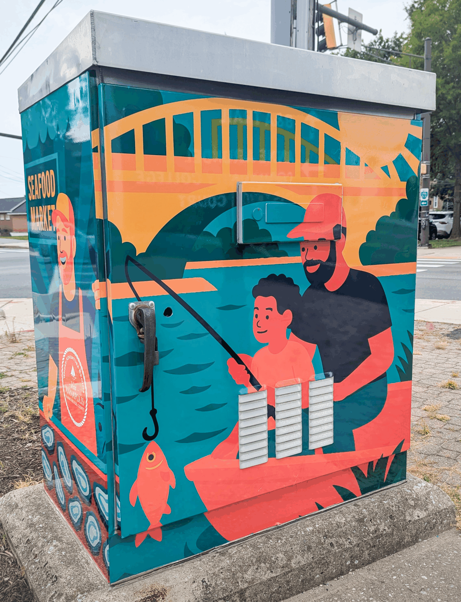 Utility Box Art Program - Arts Council of Anne Arundel County