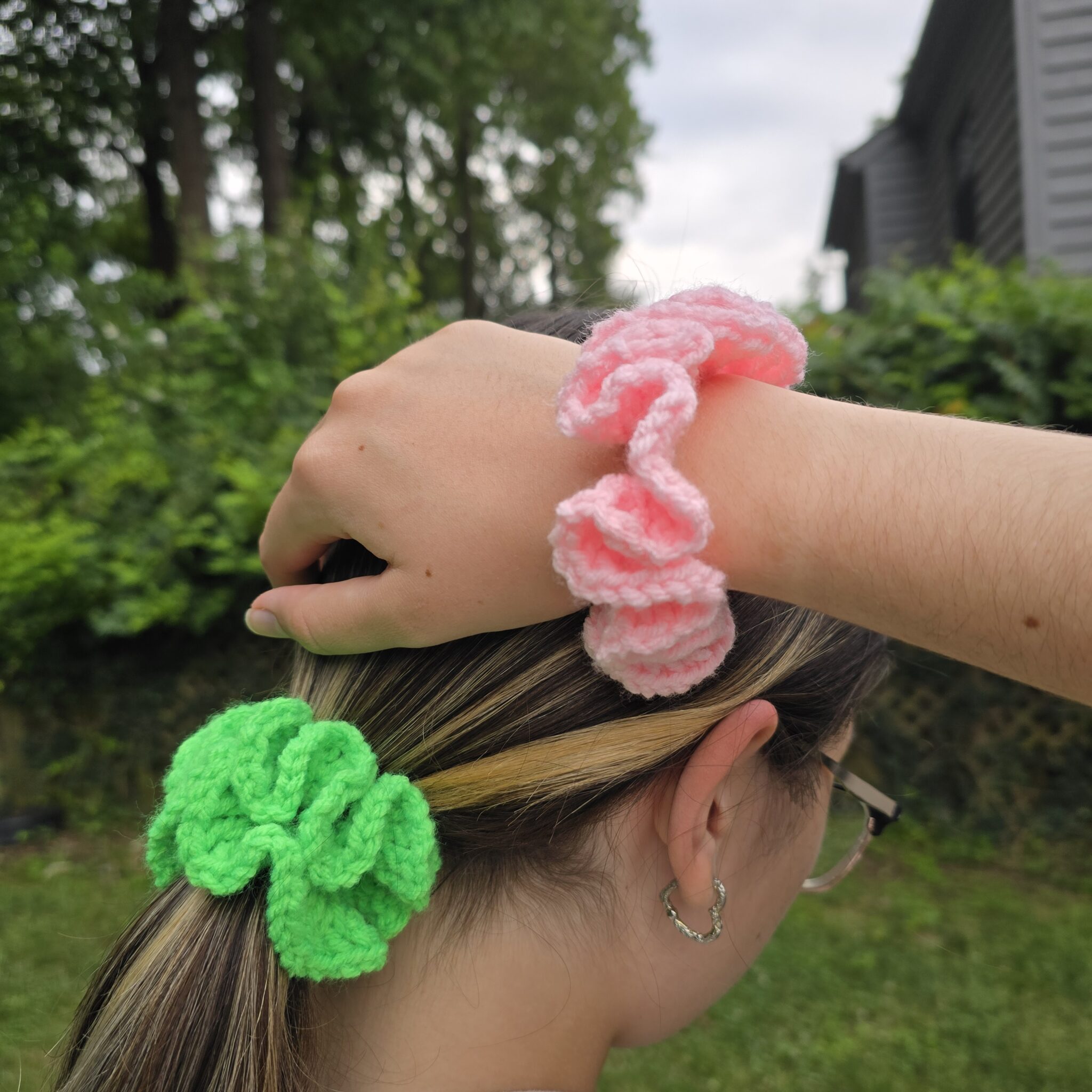 Wicked Themed Crochet Hair Scrunchies ages 13+ at Maryland Hall - Arts ...